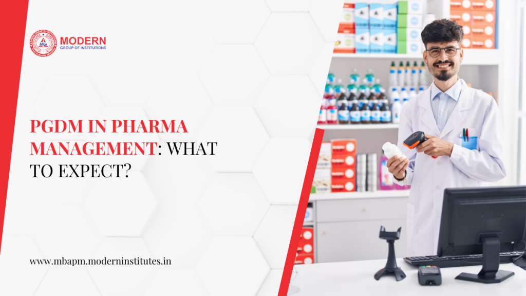 PGDM in Pharma management